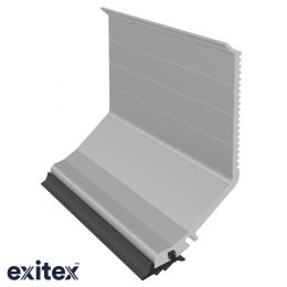 Capex Lean To Flashing Profile Aluminium 3000mm Grey RAL9023 1.04.0295 ...