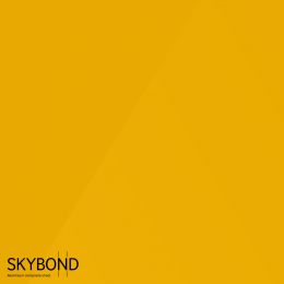 Skybond Lite ACM Yellow Gloss/Matt 2440x1220x3mm 0.2mm sk | Amari Plastics