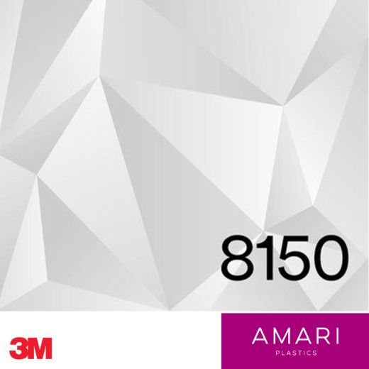 3M Scotchcal 8150 Clear View Clear Gloss 1220mm 25m | Amari Plastics
