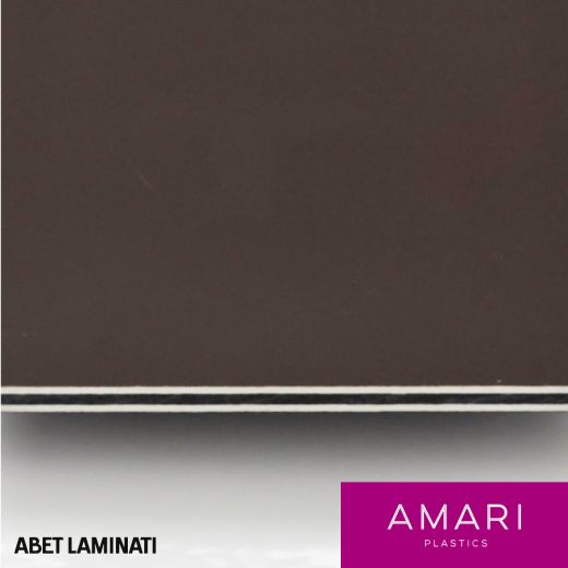 BUY 3mm Brown/White/Black HPL Sheet 1525x1300 #104826 | Amari Plastics