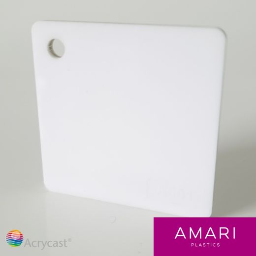 BUY 10mm White Acrylic Plastic Sheet 2050x1520 #153844 | Amari Plastics