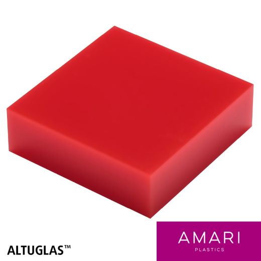 BUY 30mm Red Acrylic Plastic Sheet 2000x1200 #131669 | Amari Plastics