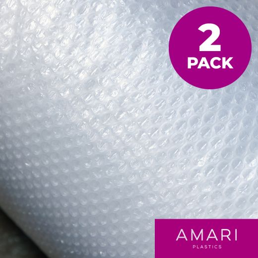 Amari bubble standard small 50m x 600mm wide Pack of 2 | Amari Plastics
