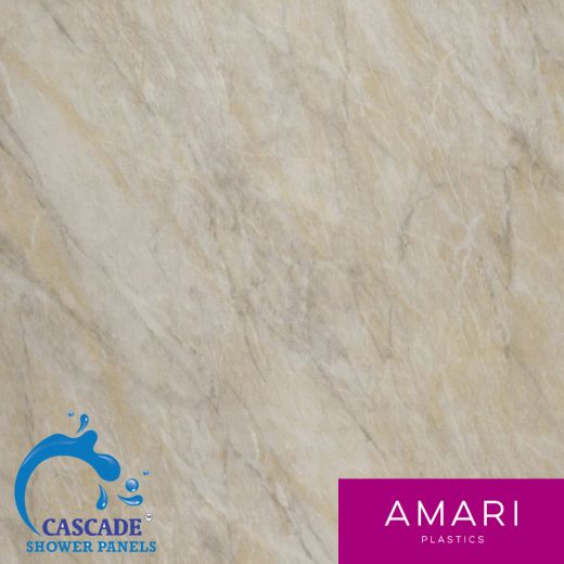 BUY 10mm Beige PVC Bathroom Panel 2400x1000 #123463 | Amari Plastics