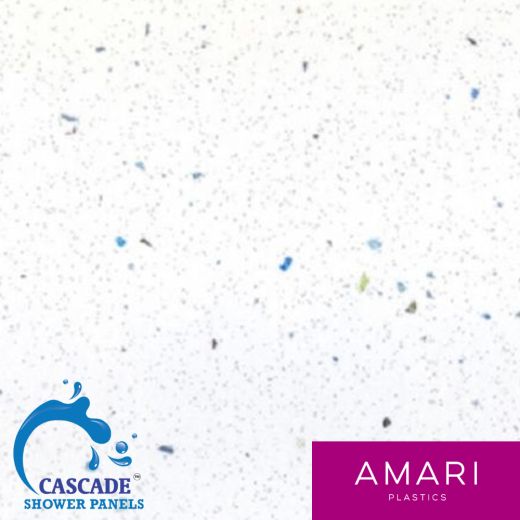 BUY 10mm White PVC Bathroom Panel 2400x1000 #123659 | Amari Plastics