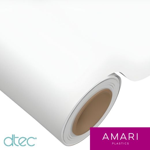 Dtec Coated 550gsm PVC Fire Rated Banner 1100mm 30m | Amari Plastics