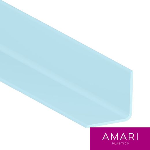 38mm Internal Angle PVC 3050mm Arctic Blue TC115 | Amari Plastics