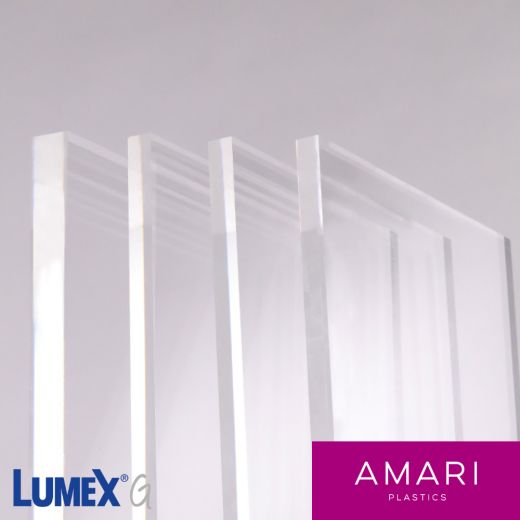 BUY 8mm Clear PETG Plastic Sheet 2050x1250 #105788 | Amari Plastics