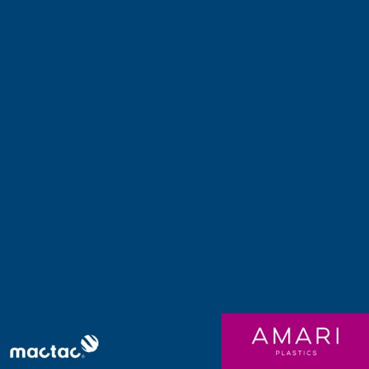 Mactac MACal 8238-04 Matt Gentian Blue 610mm | Amari Plastics