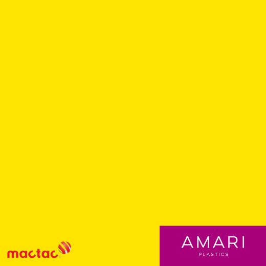 Mactac MACal 8908-12 Matt Lemon Yellow 1230mm | Amari Plastics