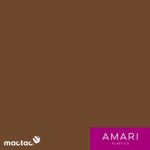 Mactac MACal 9383-18 Gloss Chocolate 1230mm | Amari Plastics