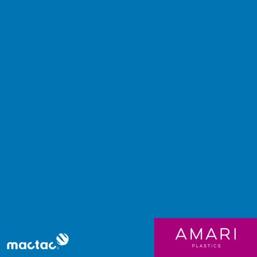 Mactac MACal 9839-24 Gloss Medium Blue 1230mm | Amari Plastics