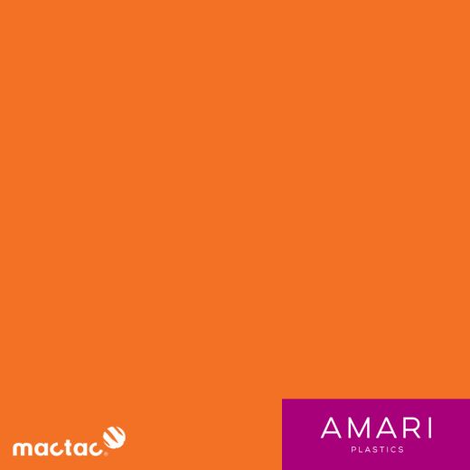 Mactac MACal 9801-40 Gloss Orange 610mm | Amari Plastics