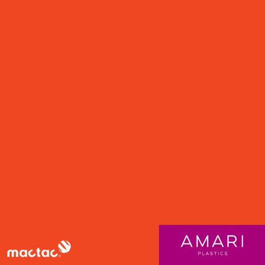 Mactac MACal 9859-48 Gloss Red Orange 610mm | Amari Plastics