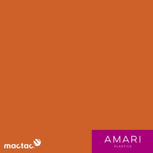 Mactac MACal 9887-09 Gloss Terra Cotta 1230mm | Amari Plastics