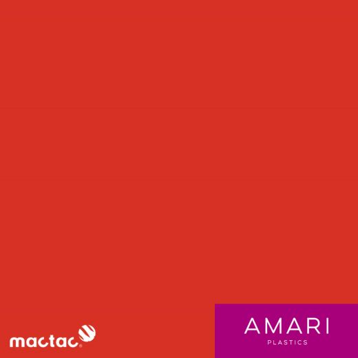 Mactac MACal 9859-46 Gloss Tomato Red 1230mm | Amari Plastics