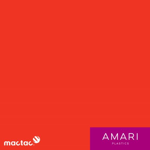 Mactac MACal 9859-47 Gloss Vivid Red 610mm | Amari Plastics