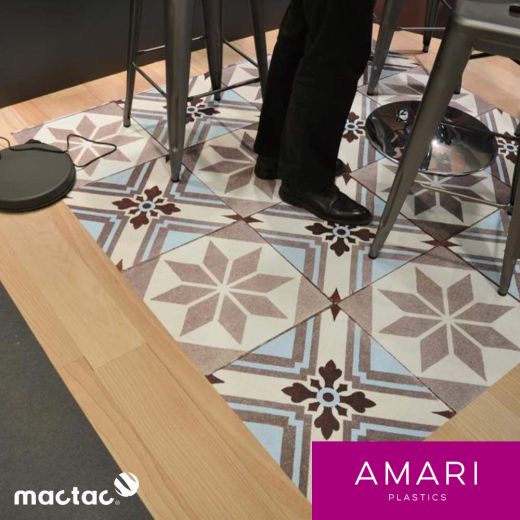 Mactac FloorGrip Floor Graphic Laminate 1370mm 25m | Amari Plastics