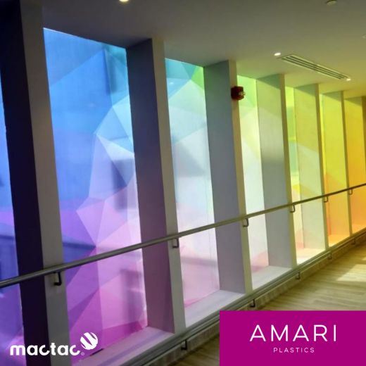 Mactac JT 8500 CG-RT Gloss Clear Removable 1370mm 50m | Amari Plastics