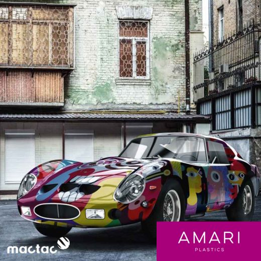 Mactac JT 10700 WG-BFG Gloss White 1370mm 10m | Amari Plastics