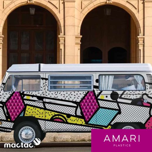 Mactac LF 9500 CG-UV Gloss PVC 1524mm 50m | Amari Plastics