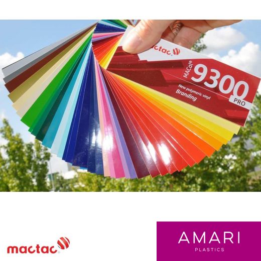 Mactac MACal 9388-40 Matt Metallic Grey 1230mm | Amari Plastics