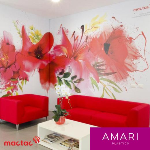 Mactac WW 300 Matt White High Tack 1370mm 25m | Amari Plastics