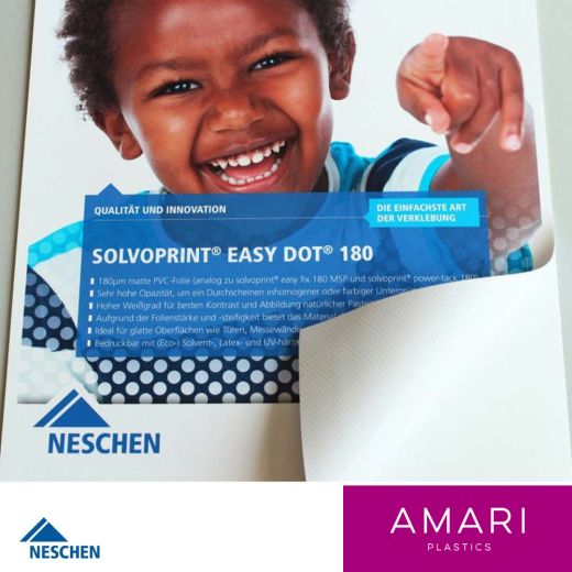 Neschen SolvoPrint Easy Dot Matt White Dot Adhesive 1370mm 25m | Amari ...