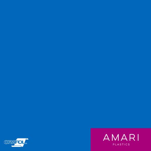 Orafol Oracal 751 052 Gloss Azure Blue 1260mm | Amari Plastics