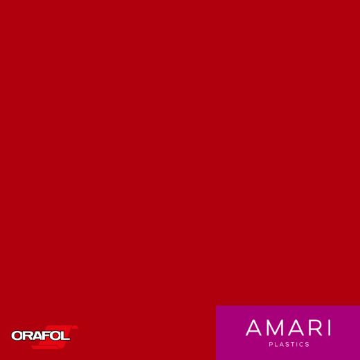 Orafol Oracal 651 031 Matt Red 1260mm | Amari Plastics