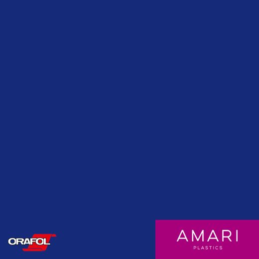 Orafol Oracal 651 049 Matt King Blue 630mm | Amari Plastics