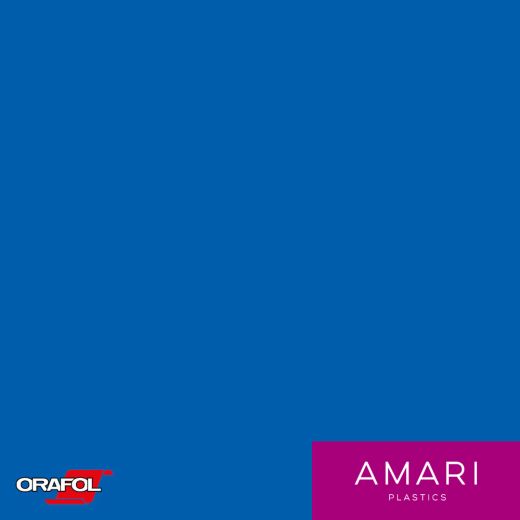 Orafol Oracal 651 052 Matt Azure Blue 1260mm | Amari Plastics
