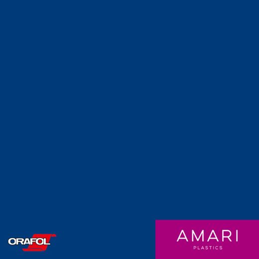 Orafol Oracal 651 067 Gloss Blue 1260mm | Amari Plastics