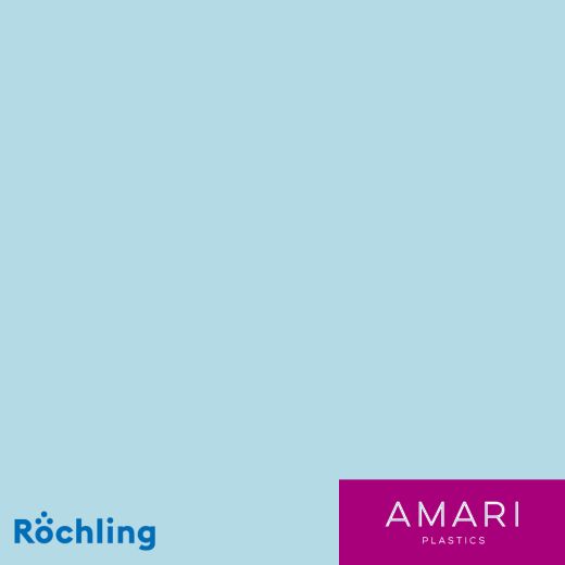 BUY 2.3mm Blue UPVC Plastic Sheet 3050x1220 #158215 | Amari Plastics