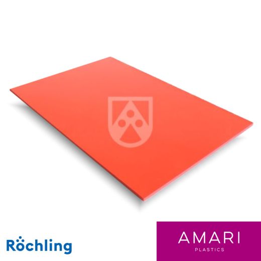 BUY 6mm Red UPVC Plastic Sheet 2000x1000 #102099 | Amari Plastics