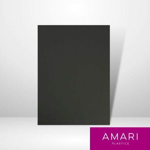 BUY 0.47mm Black Polypropylene Plastic Sheet 1200x800 #107271 | Amari ...