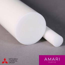 Ertacetal C Acetal Natural 110mm dia 1000mm long Rod | Amari Plastics