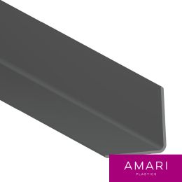38mm External Angle PVC 3050mm Pewter Grey TC159 | Amari Plastics