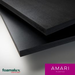 BUY 5mm Black PVC Foam Sheet 2440x1220 #151088 | Amari Plastics