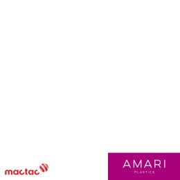 Mactac MACal 9829-00 Gloss White 1230mm | Amari Plastics
