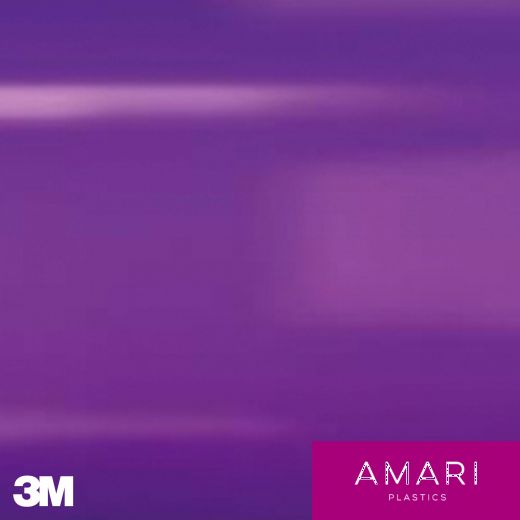 3M 1080 GP258 Gloss Plum Explosion 1524mm | Amari Plastics
