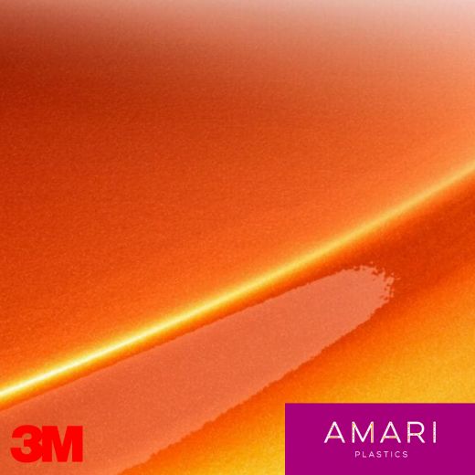 3M 2080 G364 Gloss Metallic Fiery Orange 1524mm | Amari Plastics