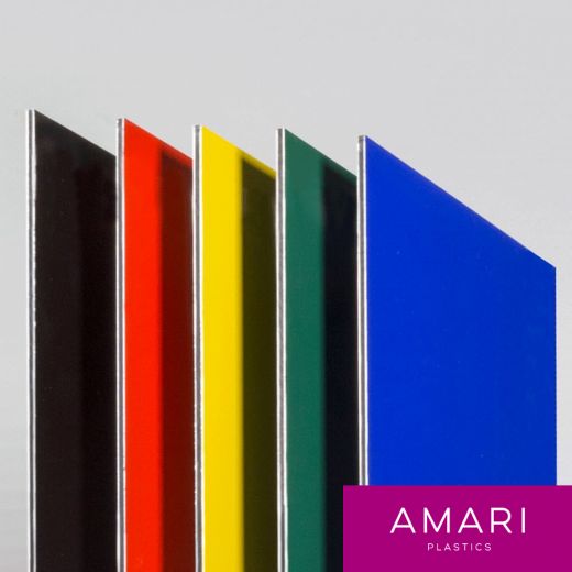 i-Bond ACM Silver Brushed 2440x1220x3mm 0.21mm sk Rod | Amari Plastics