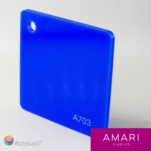 BUY 5mm Blue Acrylic Plastic Sheet 3050x2050 #100052 | Amari Plastics