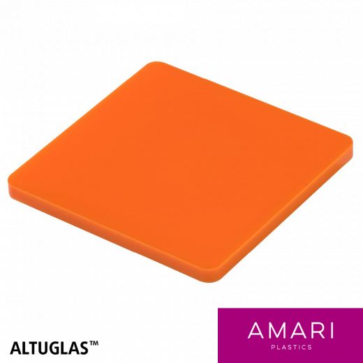 BUY 3mm Orange Acrylic Plastic Sheet 2030x1523 #115221 | Amari Plastics