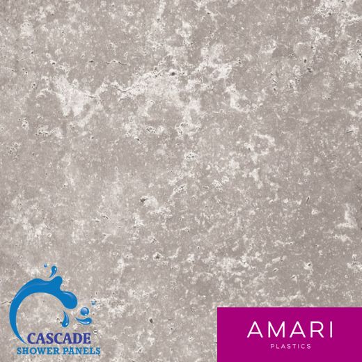 Cascade Classic PVC Concrete Grey Matt 2400x1000x10mm 2PE Sheet | Amari ...