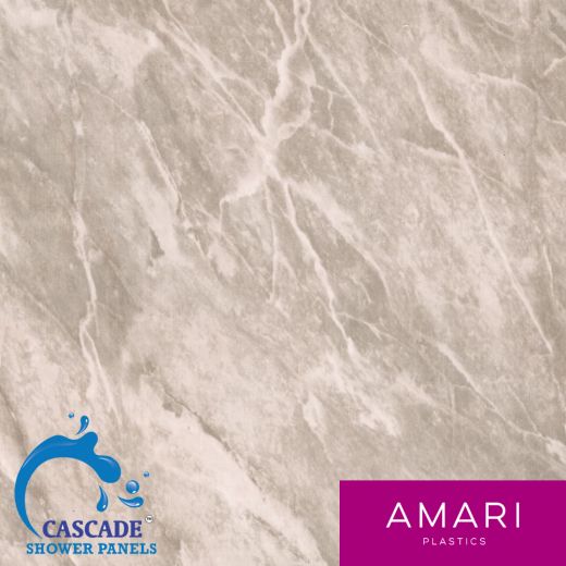 BUY 10mm Grey PVC Bathroom Panel 2400x1000 #123461 | Amari Plastics