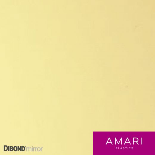 BUY 3mm Gold ACM Mirror Sheet 3050x1250 #106449 | Amari Plastics