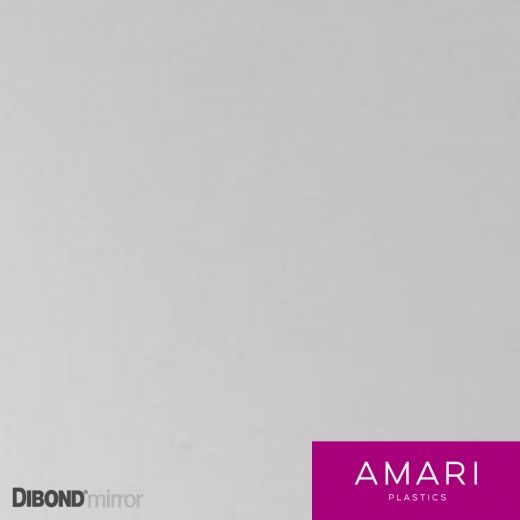 BUY 3mm Silver ACM Mirror Sheet 2500x1250 #106446 | Amari Plastics