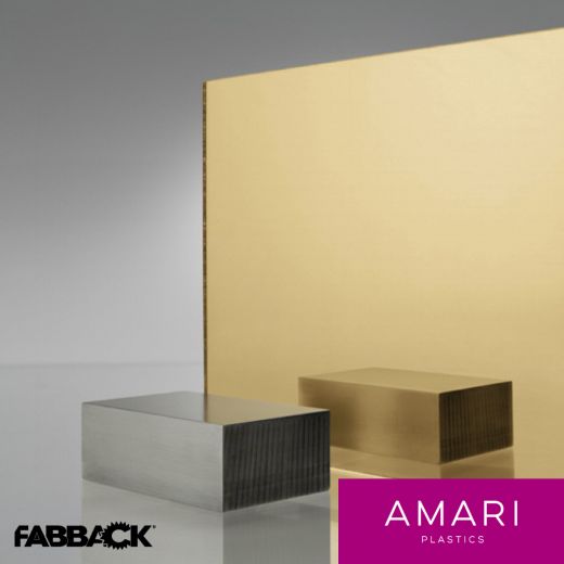 BUY 3mm Gold Acrylic Mirror Plastic Sheet 2440x1220 #100666 | Amari ...